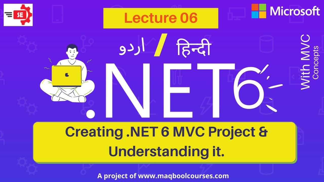 Creating Aspnet 6 Mvc Project And Understanding It Aspcore Mvc Lecture 6 Urdu Hindi Youtube
