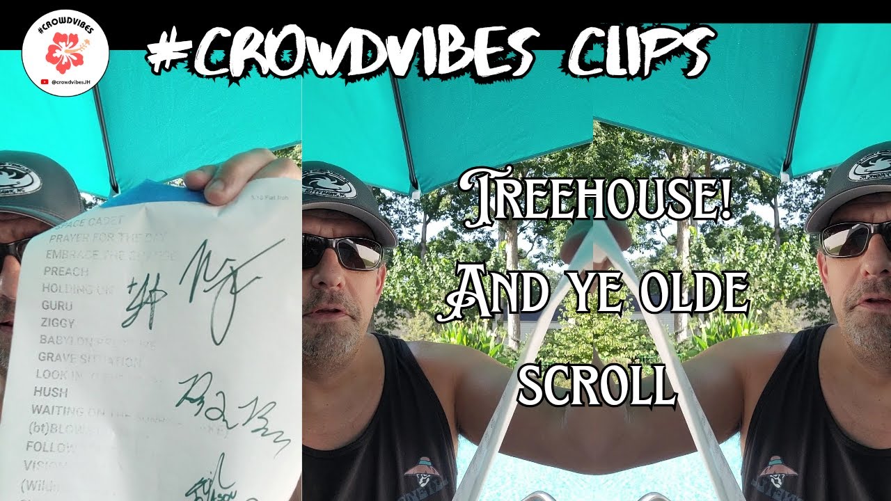 Treehouse! and ye olde scroll – Poetic setlist reading ...