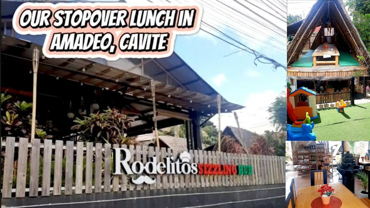 Rodelitos Sizzling Hub in Amadeo Cavite (Quick tour) - YouTube