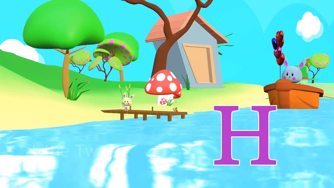 Alphabet Letter H is for happy - YouTube