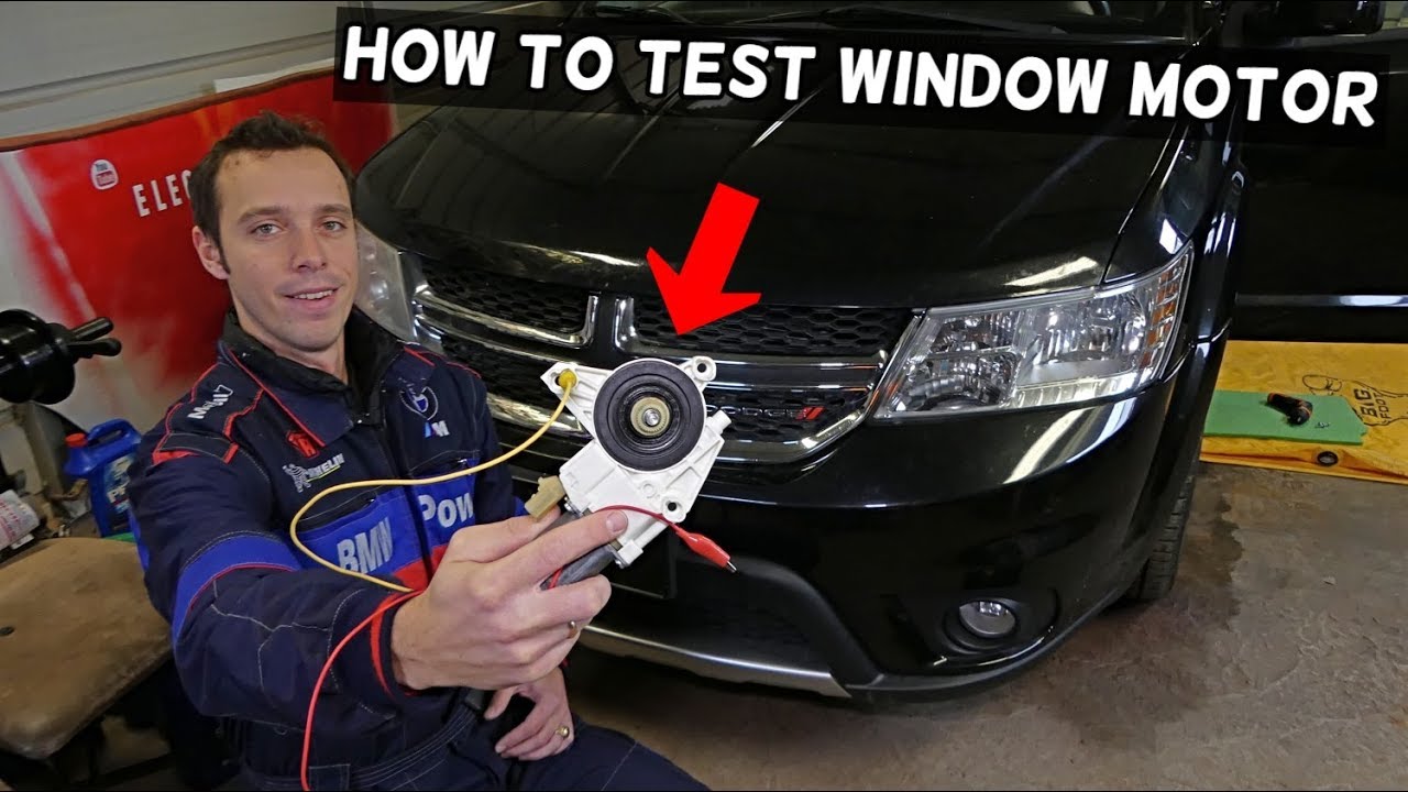 HOW TO TEST WINDOW MOTOR ON CHRYSLER JEEP DODGE - YouTube