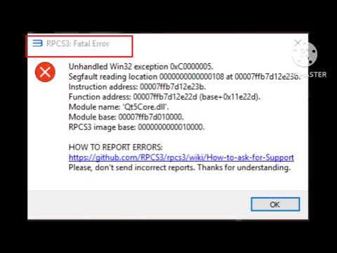 Fix Rpcs3 fatal error Another instance of RPCS3 is running Problem | rpcs3 fatal error running ...