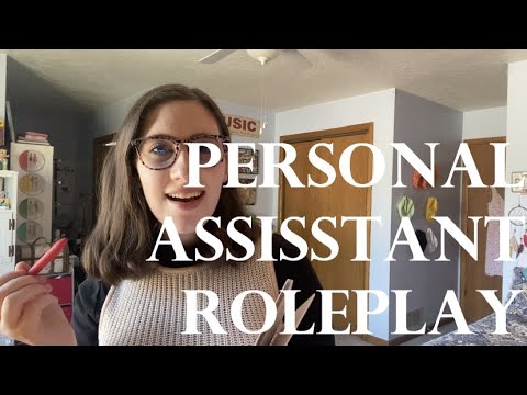 {ASMR} Personal Assistant Roleplay - YouTube