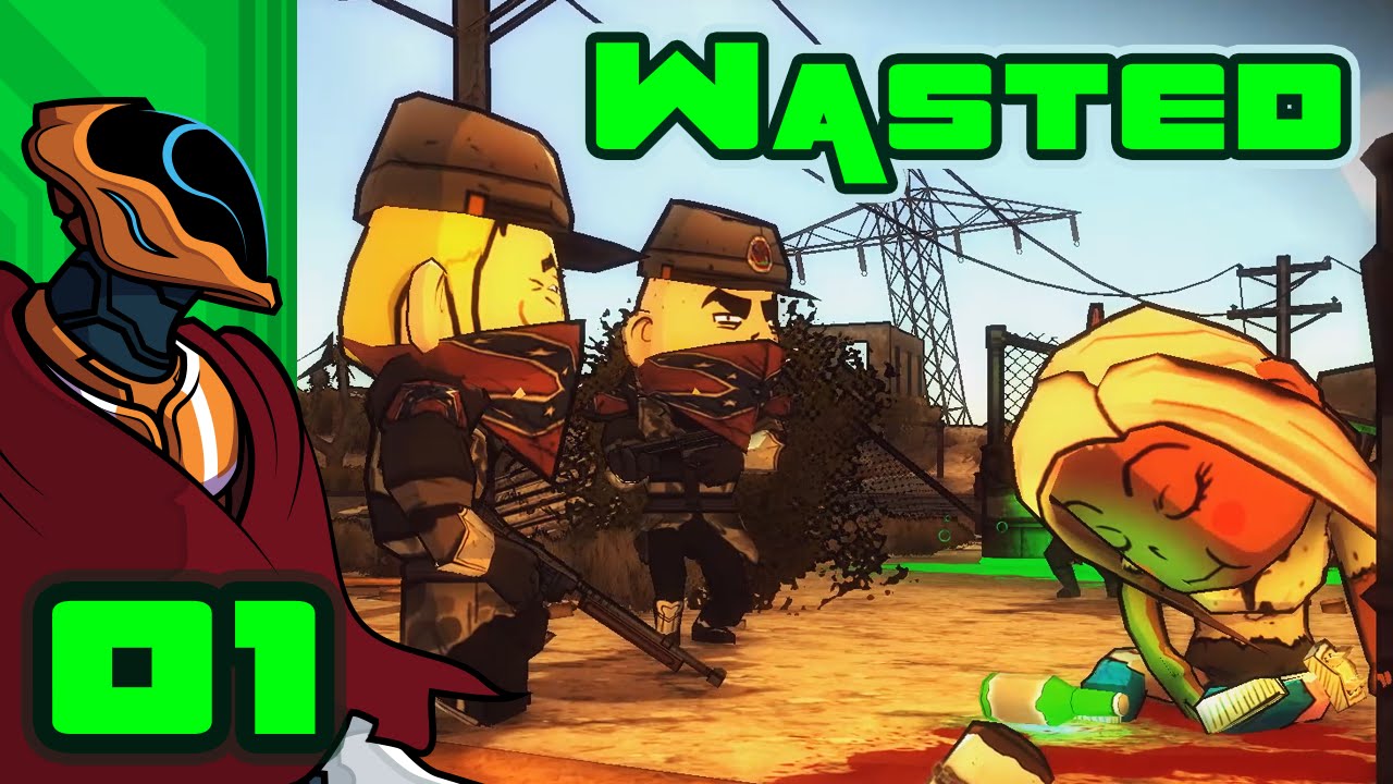 Let's Play Wasted - PC Gameplay Part 1 - Boom Goes The Wanderbot - YouTube