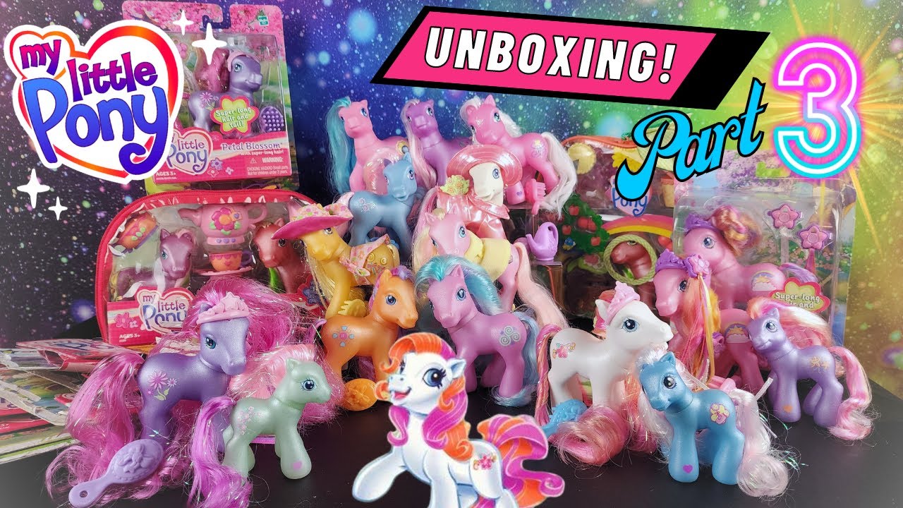 Rediscovering the Nostalgia: Part 3 Unboxing Childhood G3 My Little ...