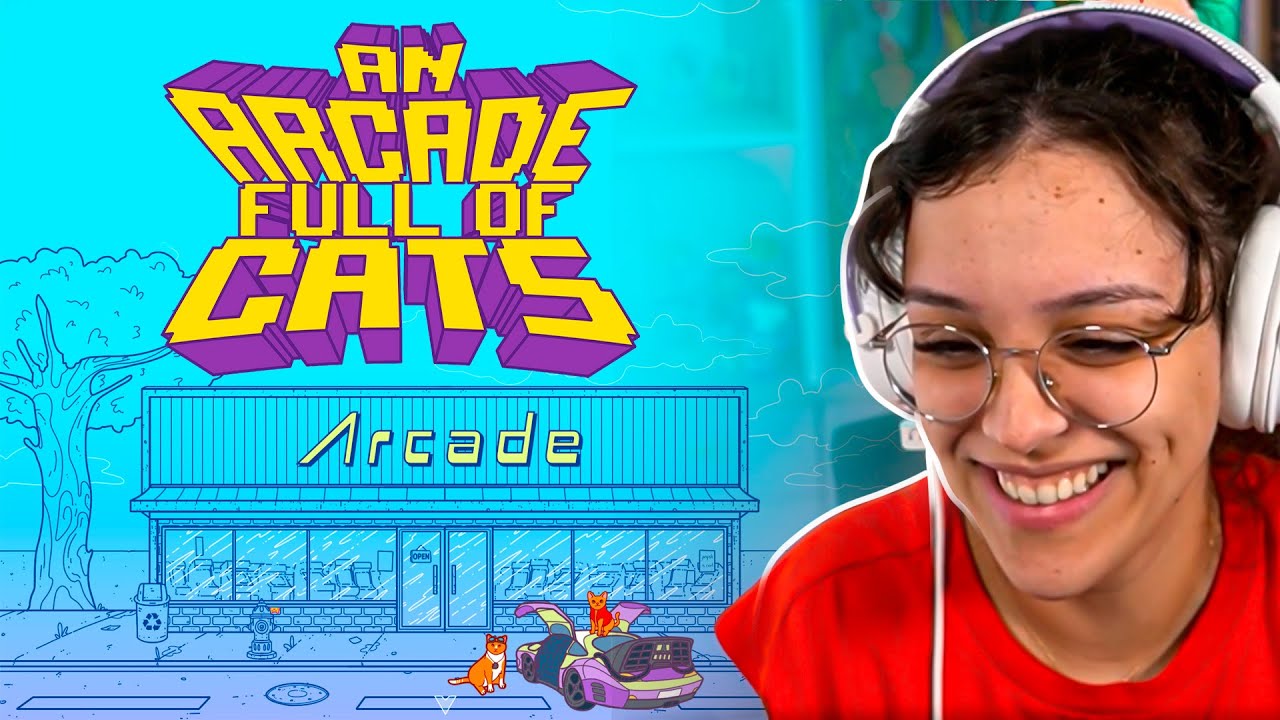 Maethe jogando An Arcade Full of Cats - YouTube