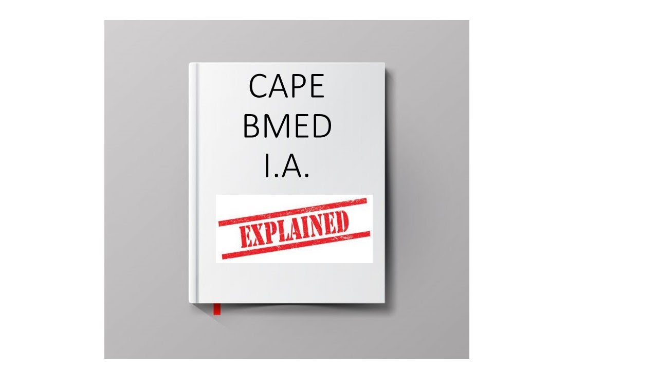 EXPLAINING THE CAPE BMED UNIT 1 I.A. - YouTube