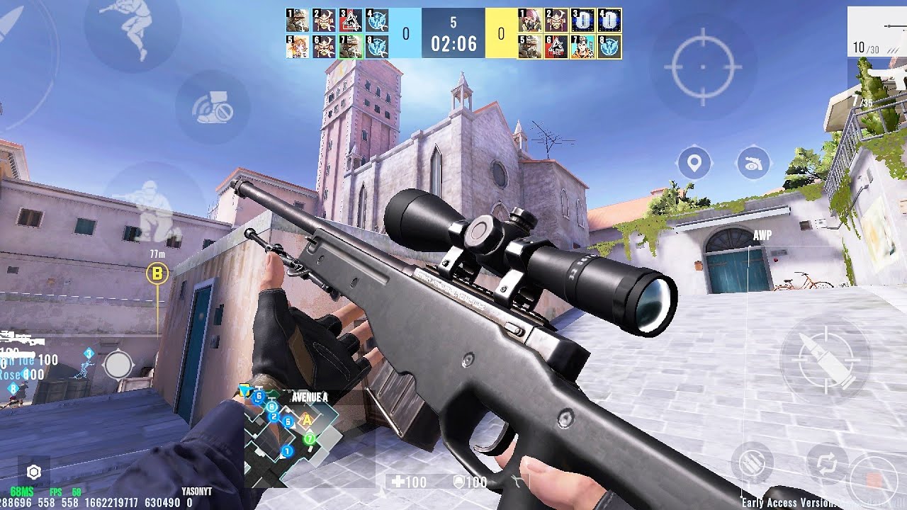 ALPHA ACE SNIPER MODE GAMEPLAY - YouTube