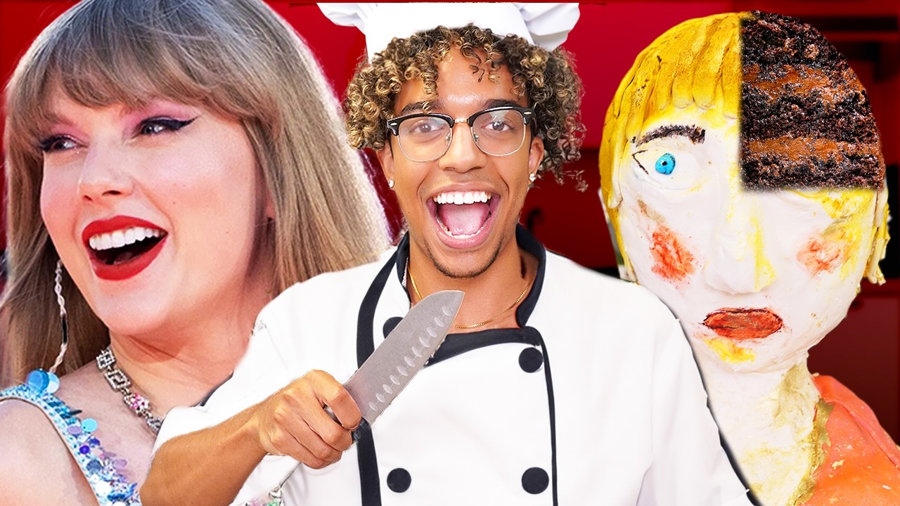 We Turned TAYLOR SWIFT into CAKE.....epic cake challenge - YouTube
