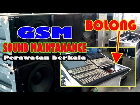 GSM SOUND SYSTEM MAINTANANCE - YouTube