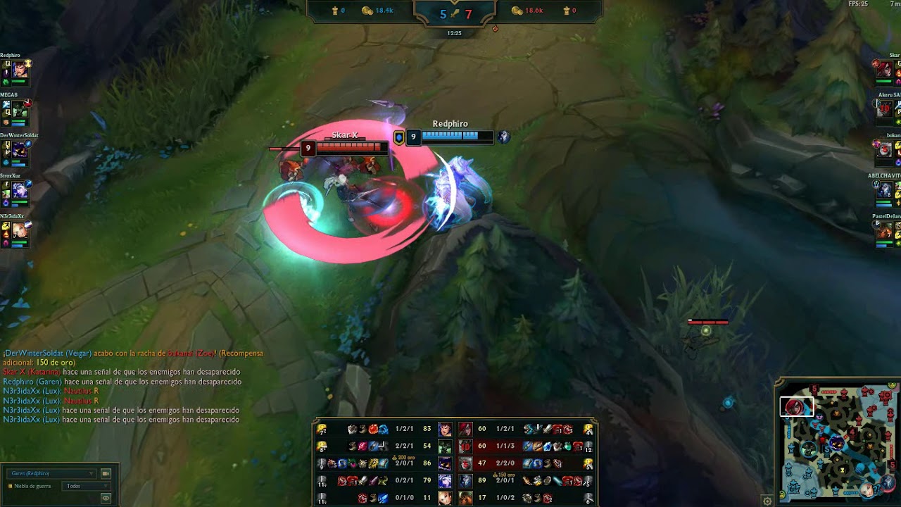 League of Legends - Garen vs Katarina - YouTube