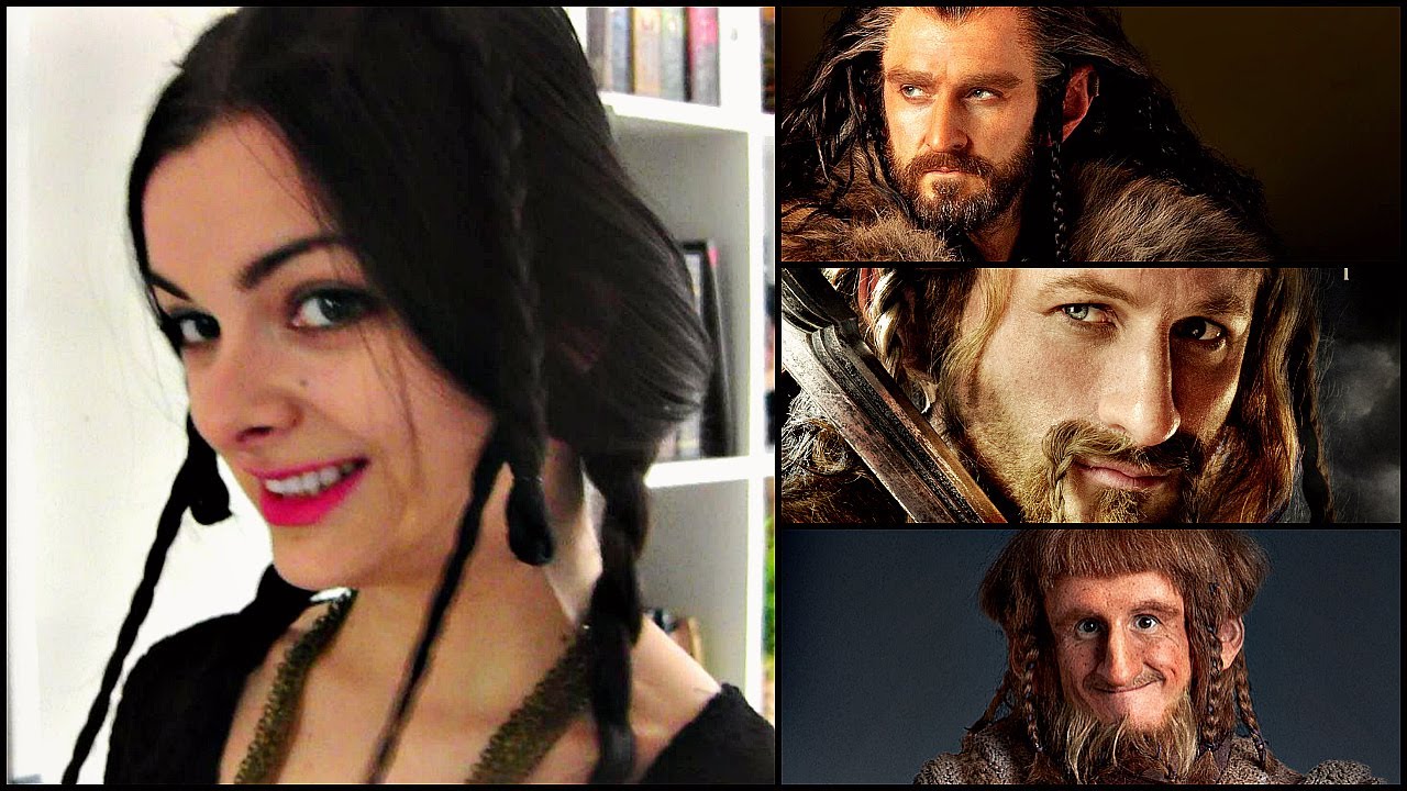 Dwarf Hairstyles: Thorin, Fili, Ori | The Hobbit - YouTube