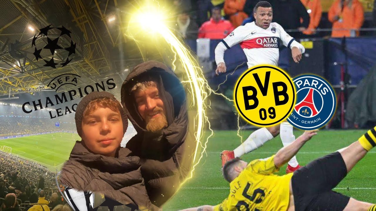 DORTMUND IST ERSTER| BVB vs Paris Champions league⚽️ Viscabarca ...