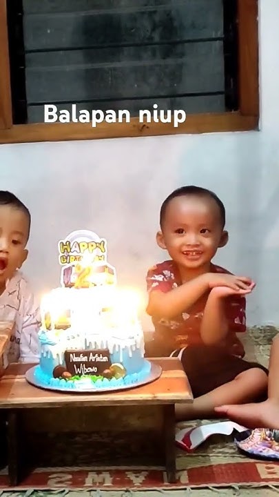 ulang tahun adek - YouTube