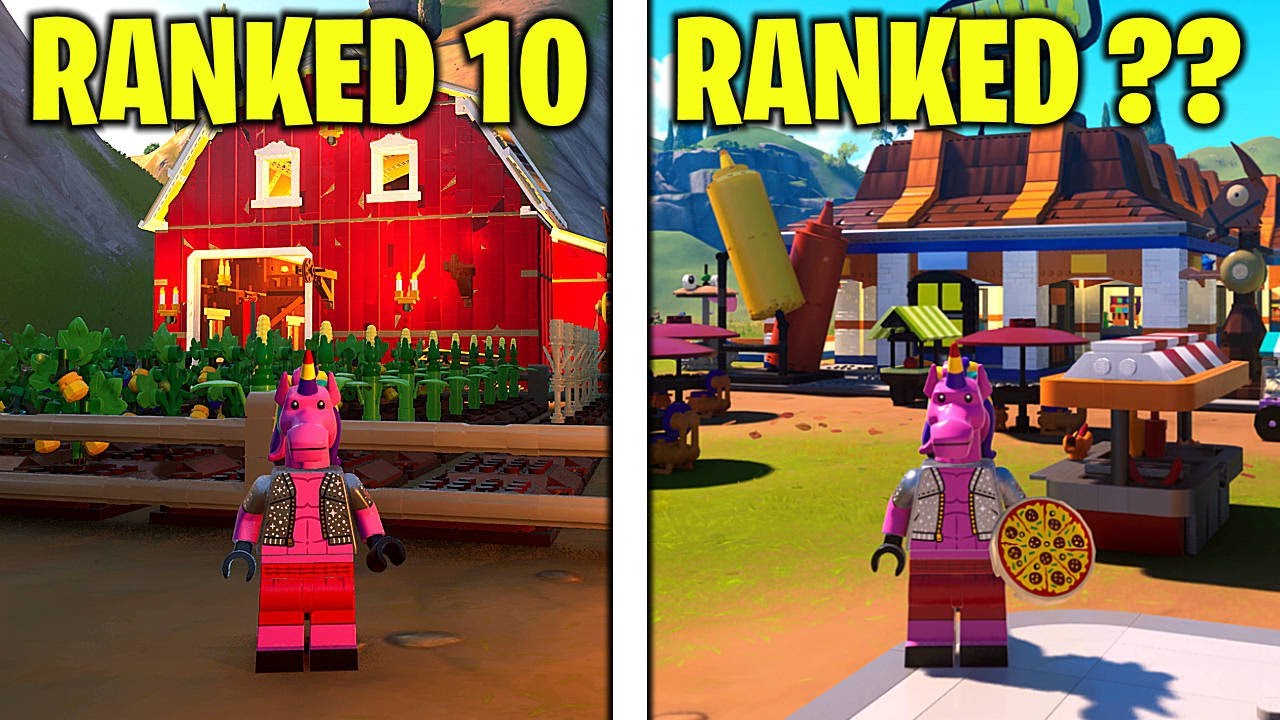 Ranking Every Build Set In Lego Fortnite!! - YouTube