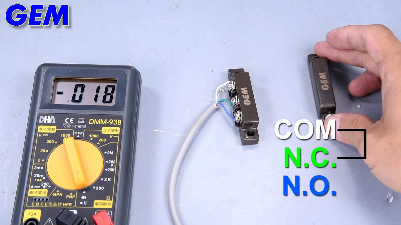 GMC 2031Magnetic Contacts - YouTube