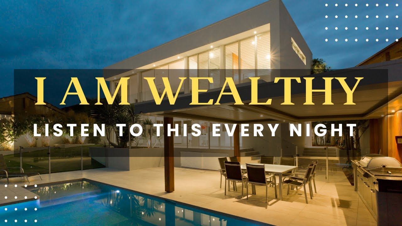 "I AM WEALTHY" Money Affirmations For Success, Health & Wealth - Listen ...