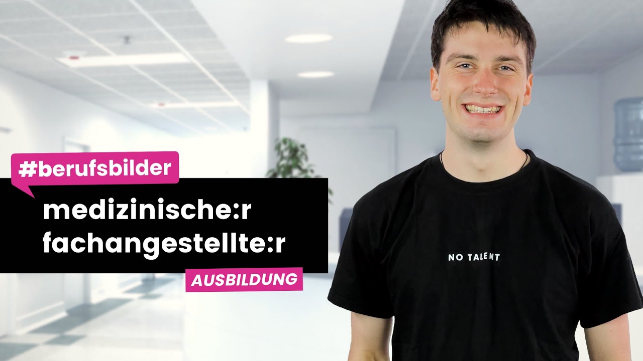 Medizinische:r Fachangestellte:r - Ausbildungsberufe erklärt - YouTube