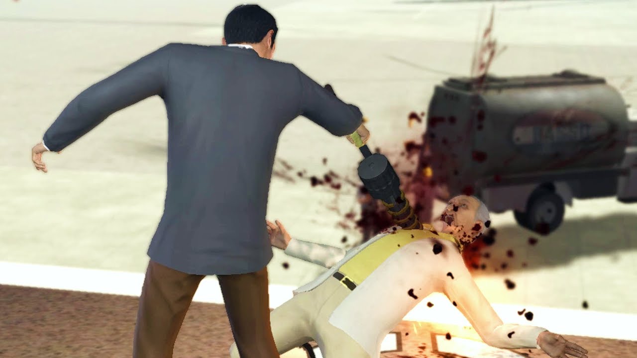 Aldo Trapani kills Hyman Roth - The Godfather 2 Video Game - YouTube