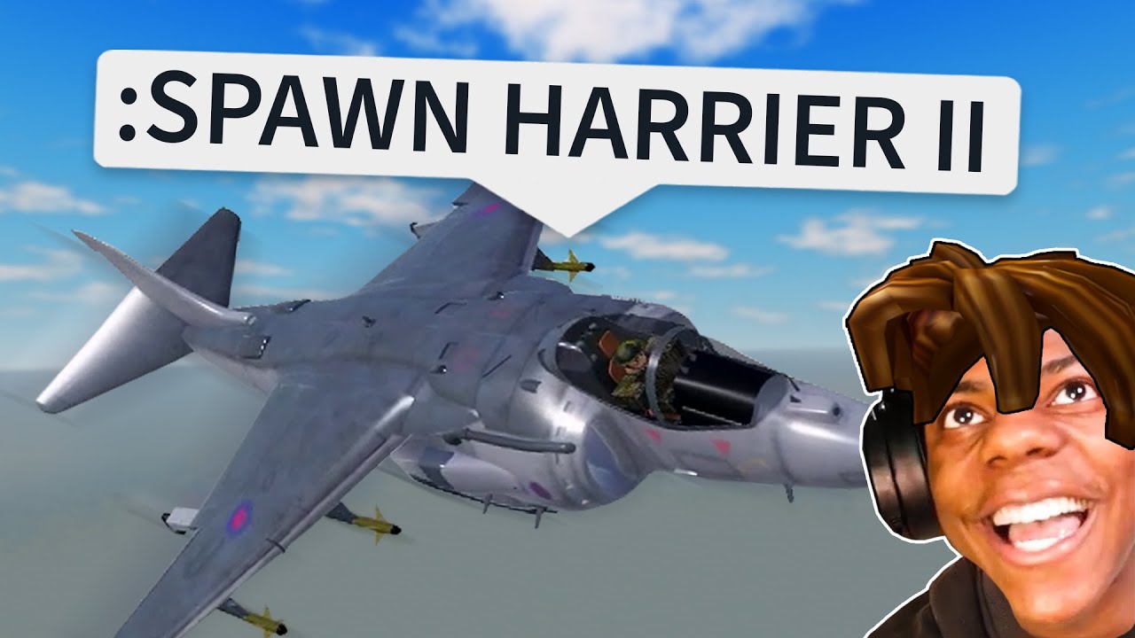War Tycoon Funny Moments (HARRIER JUMP JET) - YouTube