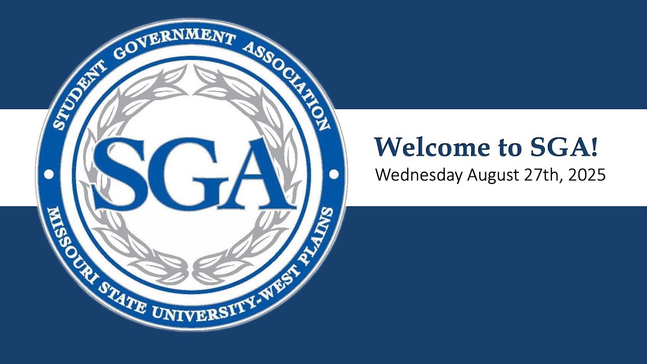 SGA Senate Meeting - Aug. 27, 2025 - YouTube