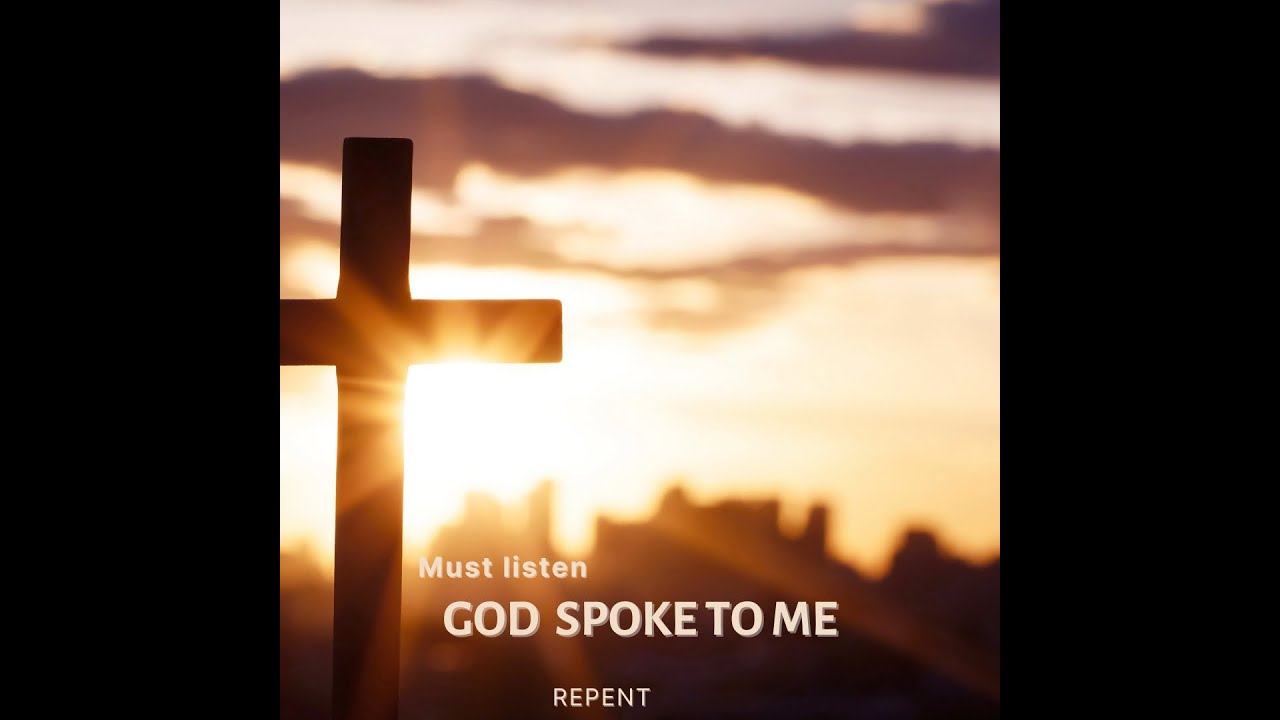 God Spoke to me.|Return to Christ.#christianity #christian - YouTube