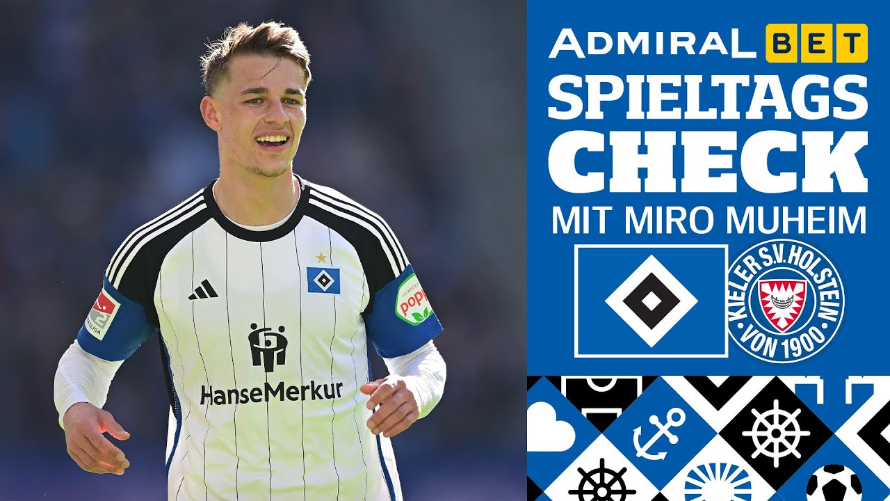 "KÄMPFERISCH DAGEGENHALTEN!"| Spieltagscheck mit Miro Muheim | HSV vs ...