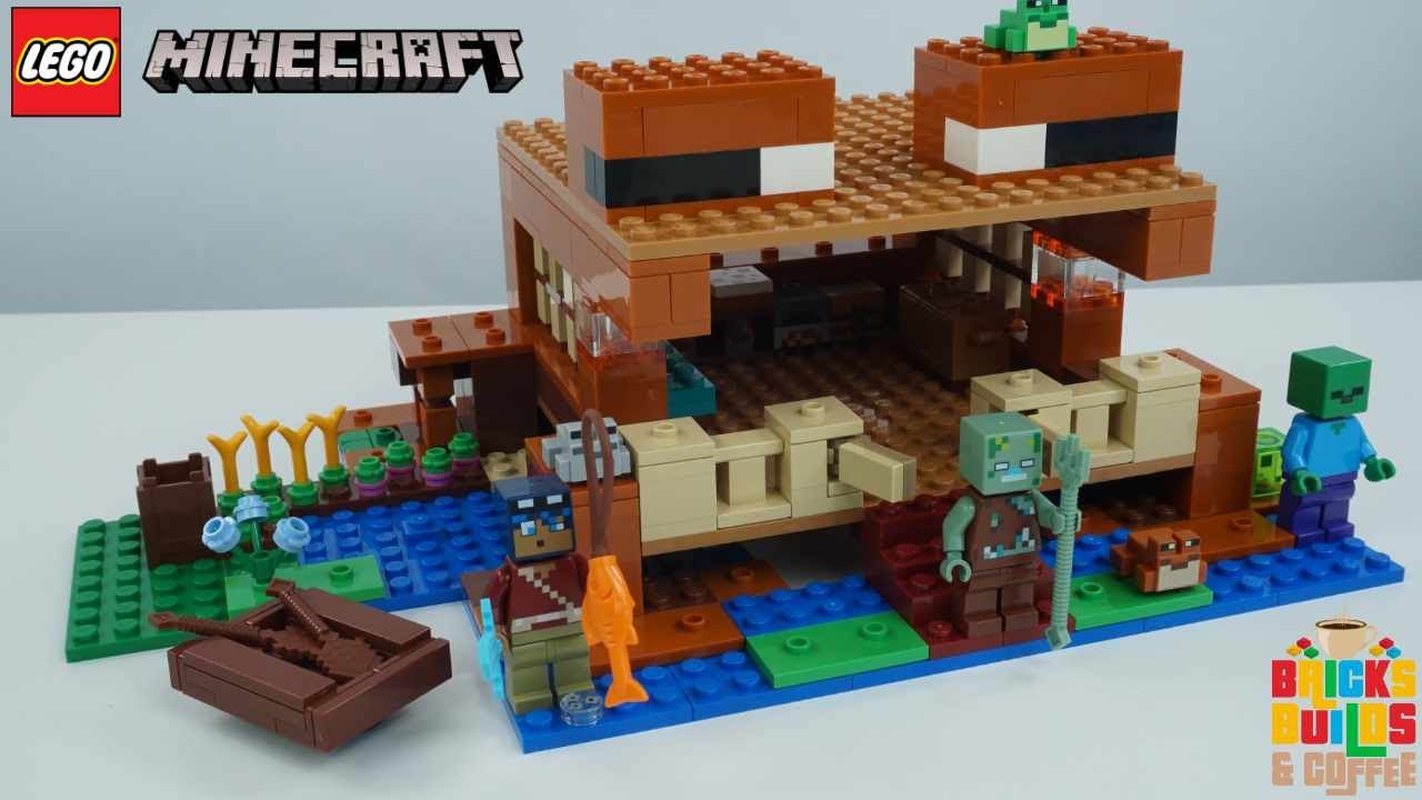 Lego Minecraft 21256 The Frog House Speed Build Review Minecraft 2024 ...