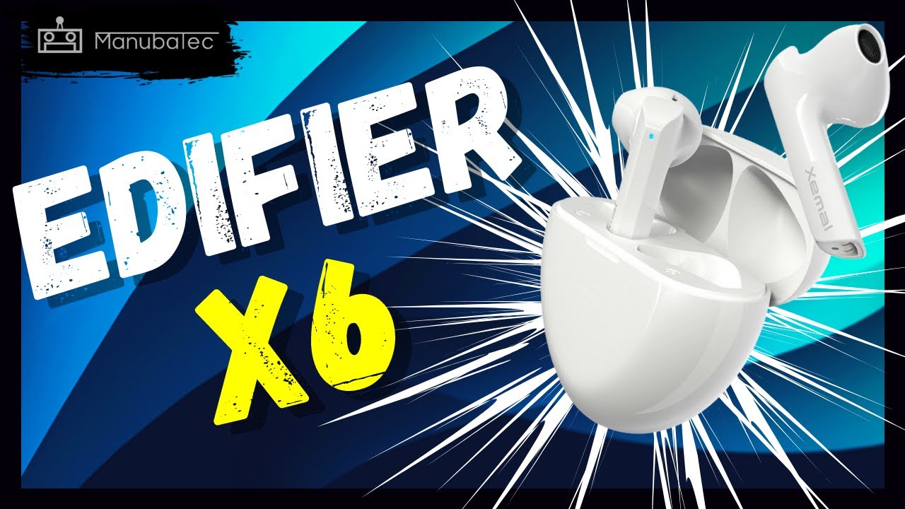 EDIFIER X6 - [Fone CUSTO BENEFÍCIO com qualidade PREMIUM] - [UNBOXING e ...
