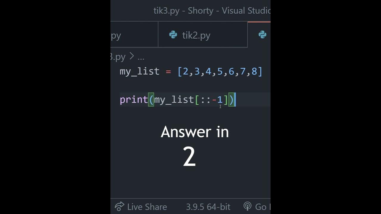 Can You Solve This Python Quiz 3 Pythonprogramming Python Pythonquestions Shortyoutube 