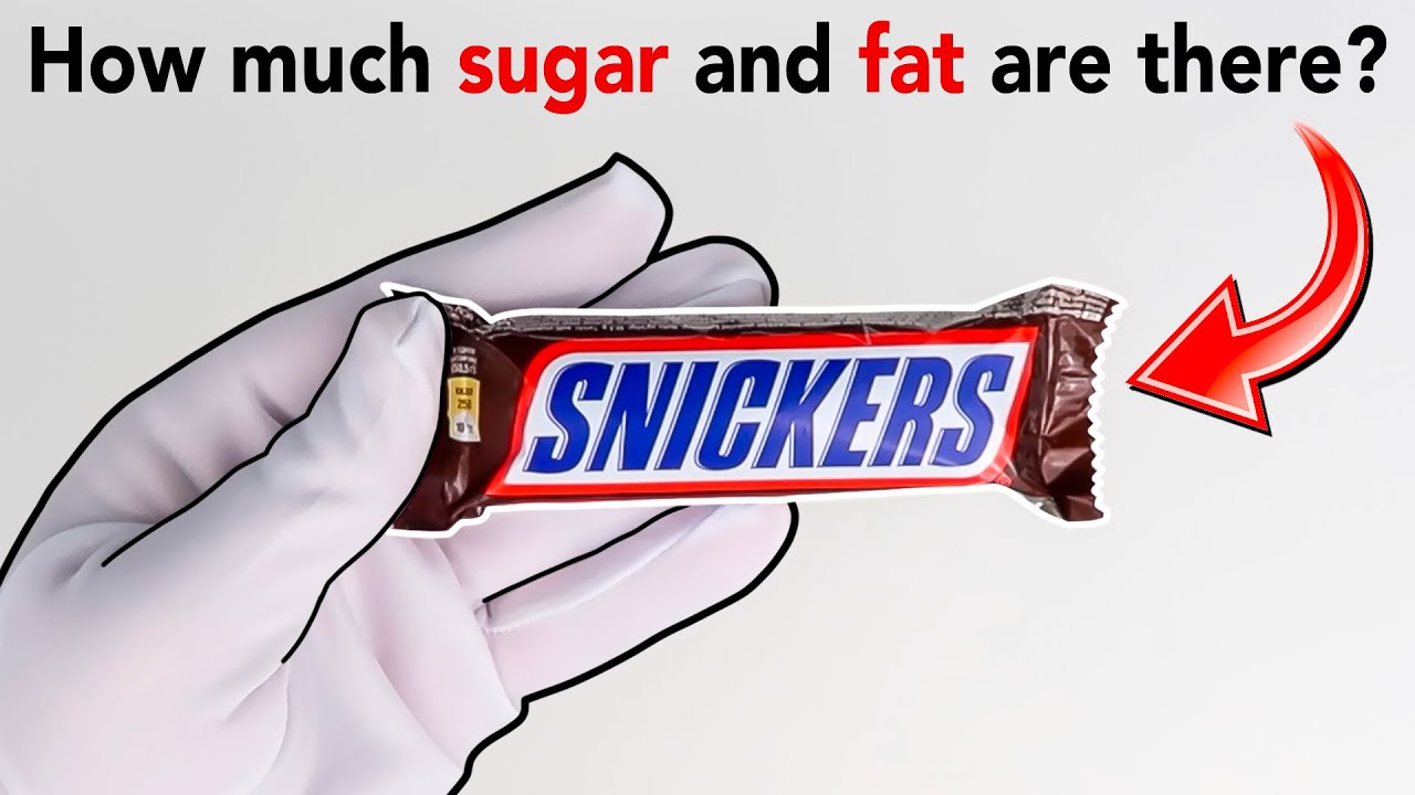 SNICKERS - Unpacking + How Much Sugar, Fat, Carbohydrates, Protein and ...