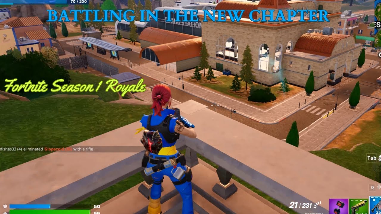 Battling in the New Chapter: Fortnite Season 1 Royale #2! #fortnite # ...