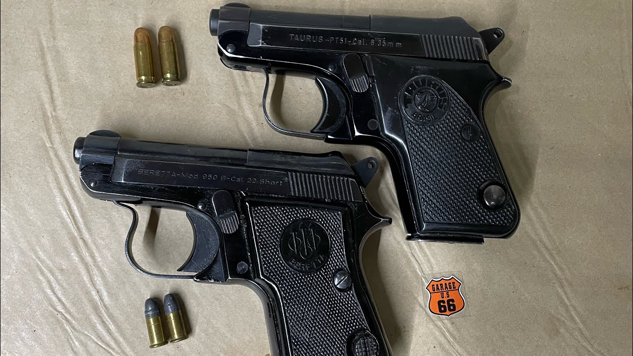 Beretta 22 e Taurus 6.35 lindas! - YouTube