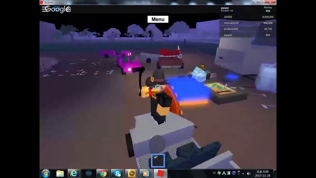 ROBLOX(로블록스 나무타이쿤 이벤트) - YouTube