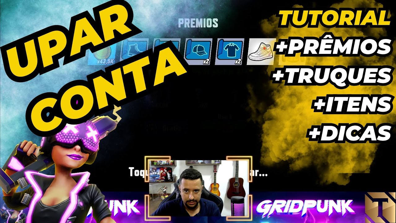COMO UPAR CONTA MAIS RAPIDO NO GRIDPUNK - YouTube