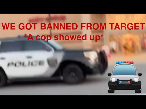 WE JUST GOT BANNED FROM TARGET - YouTube