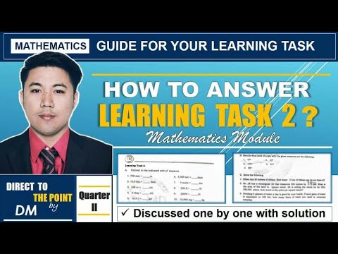 LEARNING TASK 2 - QUARTER II - MATHEMATICS - YouTube