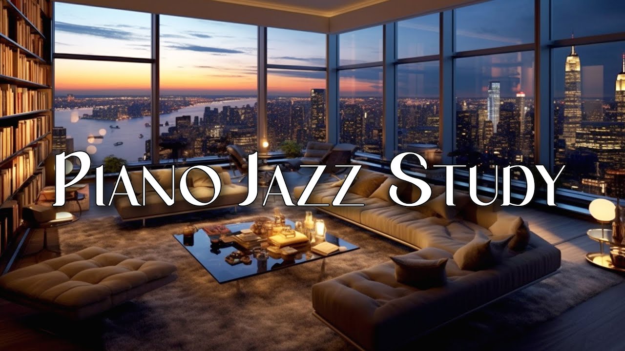 Piano Study Jazz 🎹 Relaxing Music for Reading and Studying 🎹 Piano Jazz ...