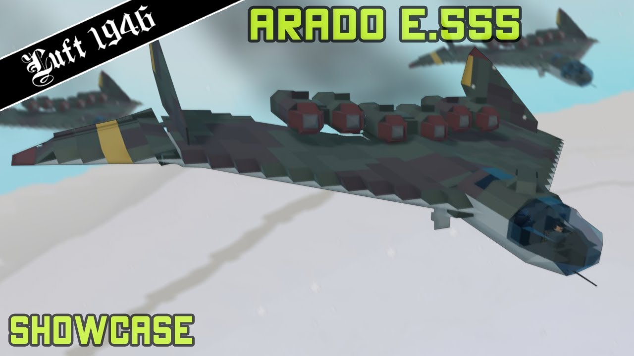Arado E.555 (Amerika Bomber) | Plane Crazy - Luft 46 Showcase - YouTube