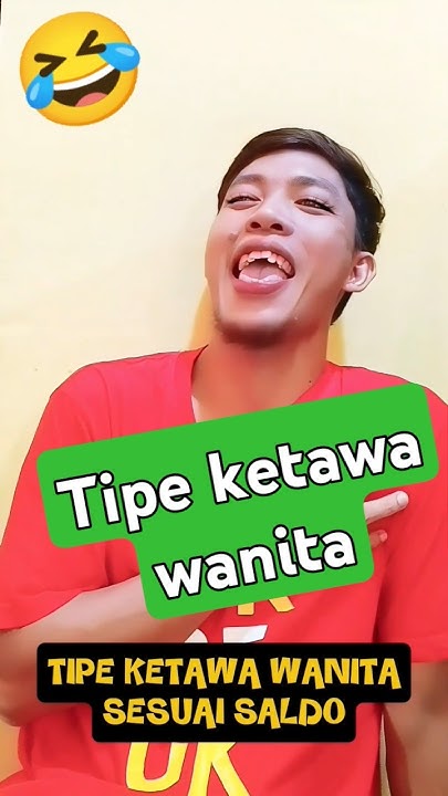 Tipe ketawa wanita sesuai SALDO🤣🤣#videongakak #lucu #funny #comedy #trending #shorts - YouTube