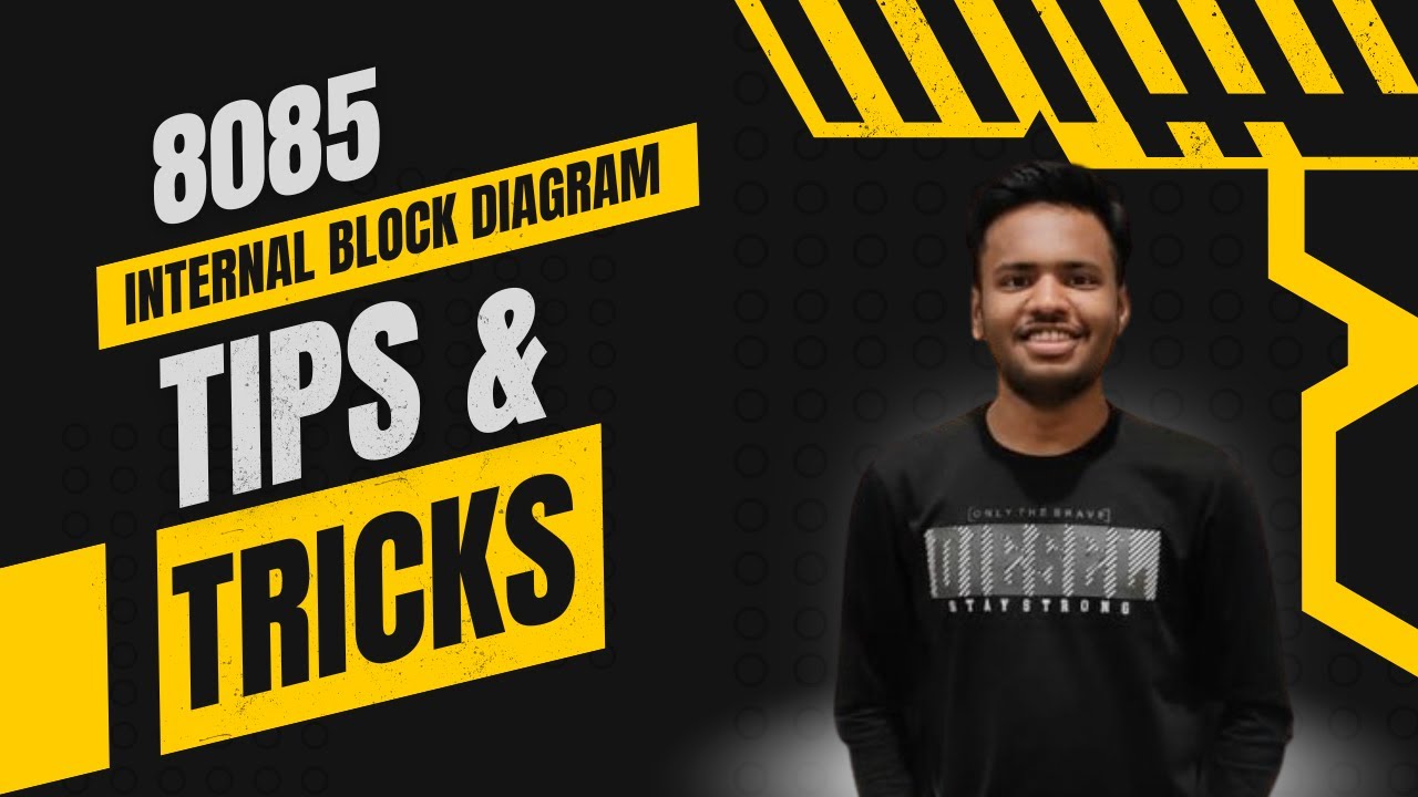 Internal Block Diagram 8085 | Story Trick to remember | Computer ...