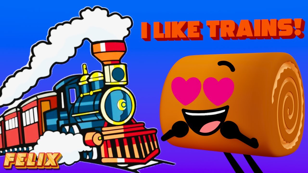 Cinnamon Roll Likes Trains | FelixFlame | BFDI TPOT Animation - YouTube