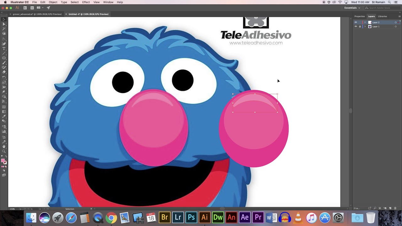 2.3 Adobe Illustrator: Grover tutorial - YouTube