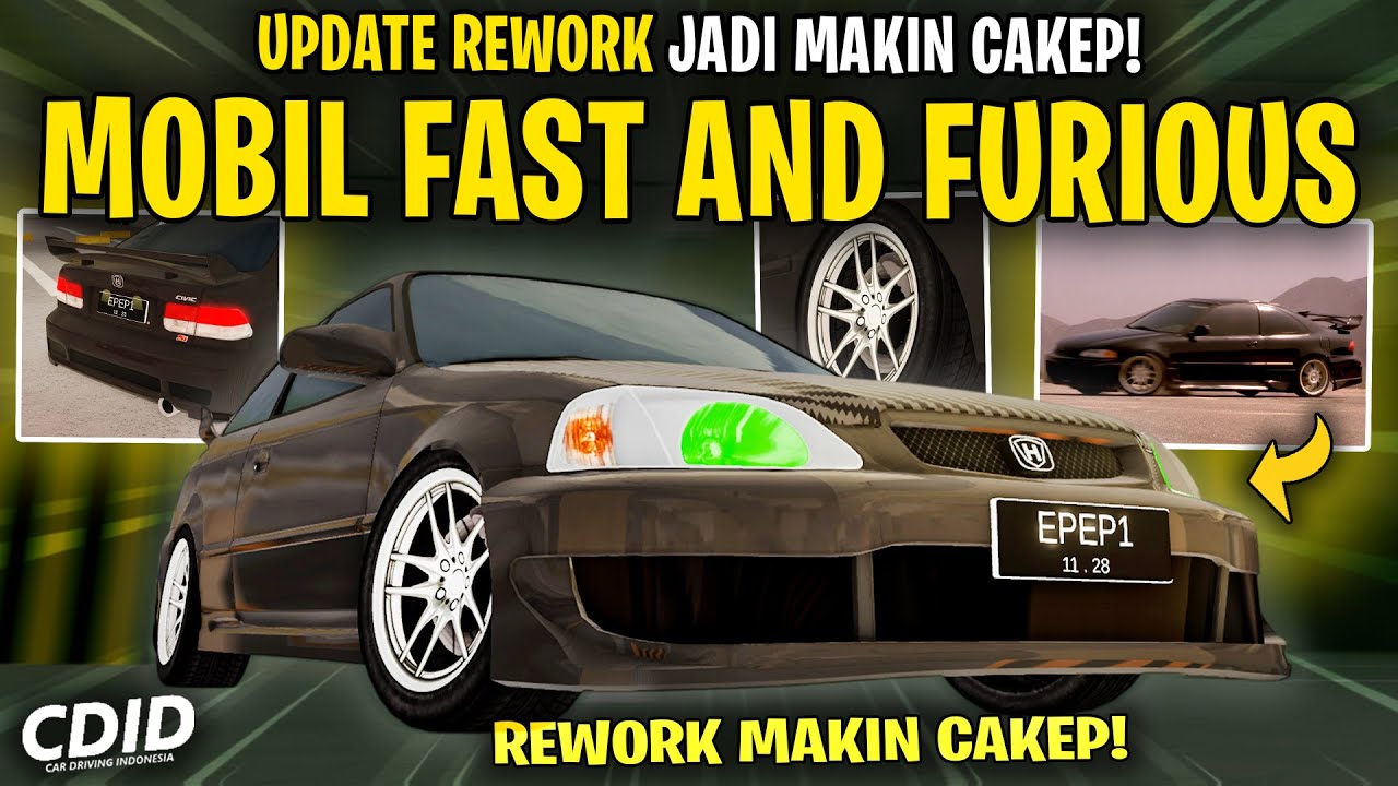 MOBIL BARU REWORK MODIF ALA FAST AND FURIOUS DI UPDATE CDID V1.8 - Car ...