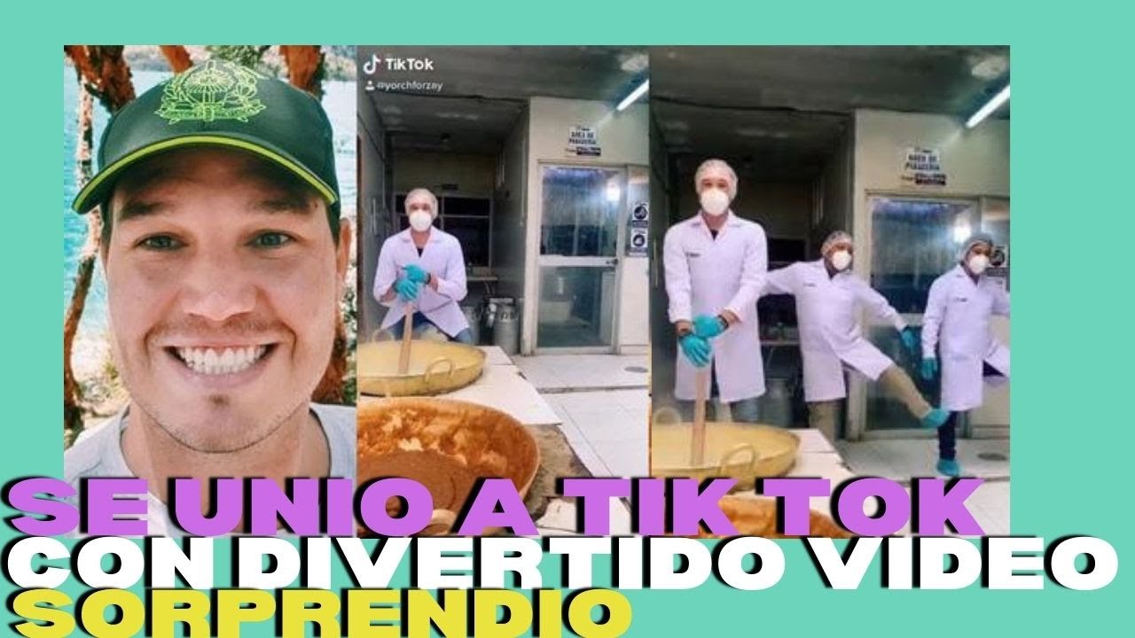 ¡ SE UNIO A TIK TOK! GEORGE FORSYTH ESTRENA CUENTA DE TIK TOK Y GRABA ...
