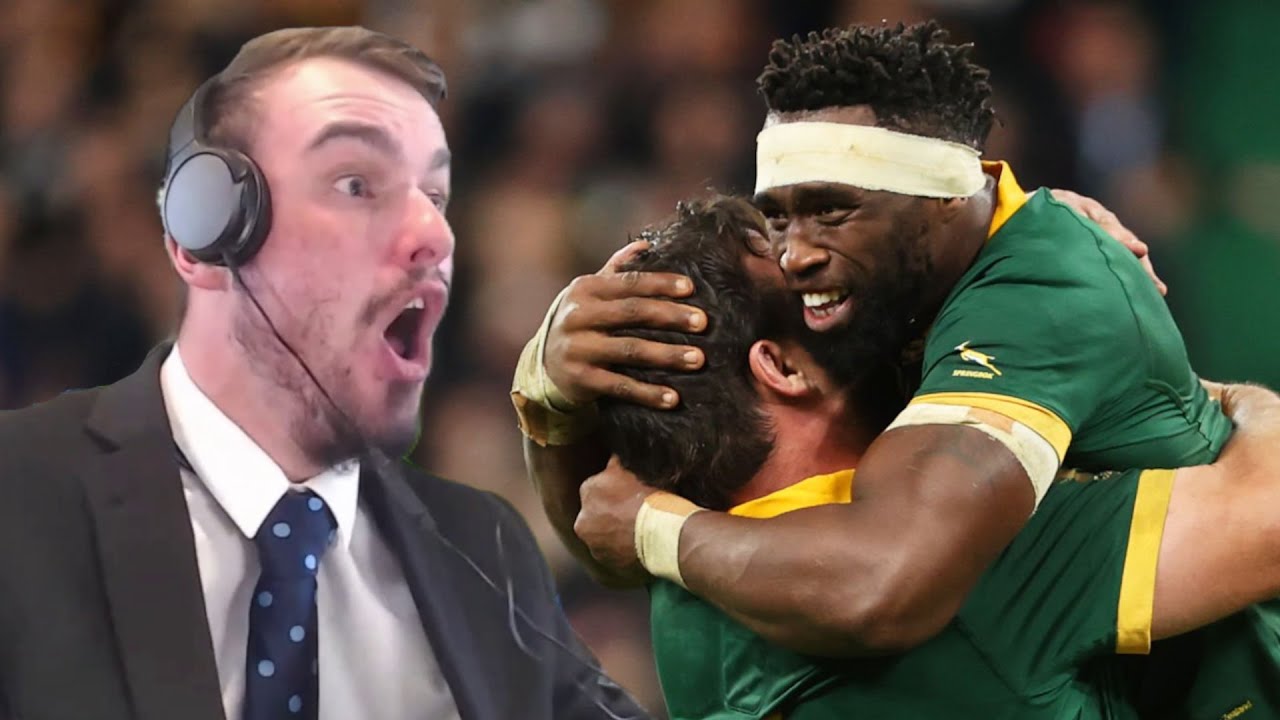 SPRINGBOKS vs ALL BLACKS Final Moments REACTION (Rugby Championship ...