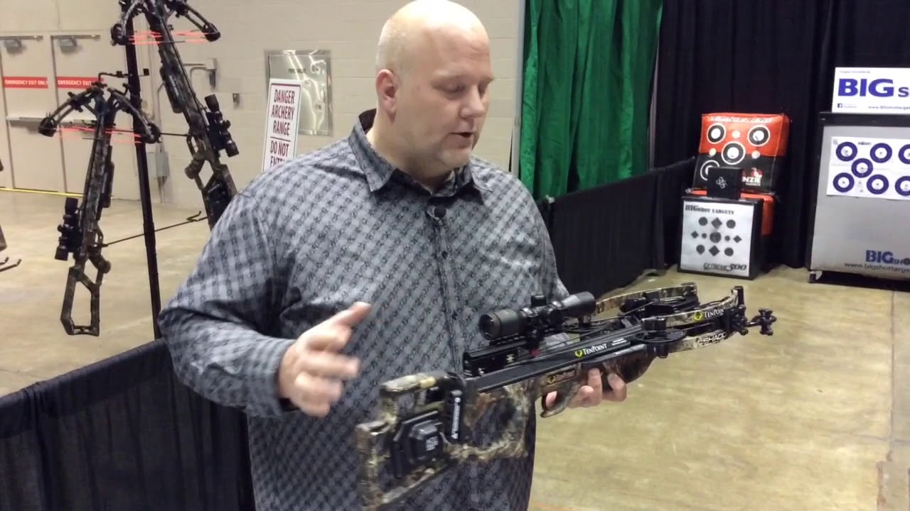TenPoint Shadow NXT Crossbow - Test Shoot at the ATA Show - YouTube