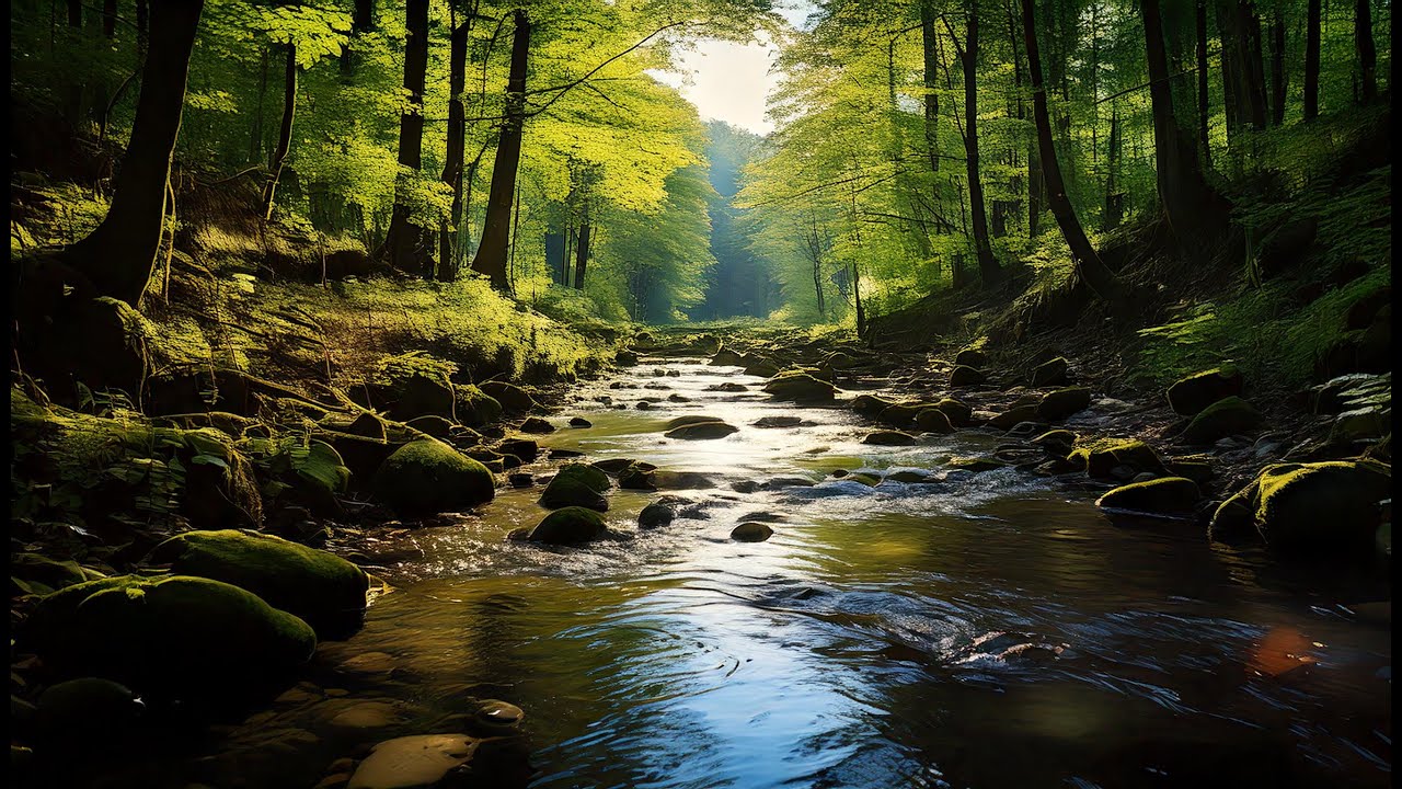 Relaxing Creek Sounds: Peaceful Ambiance for Sleep, Meditation, and ...