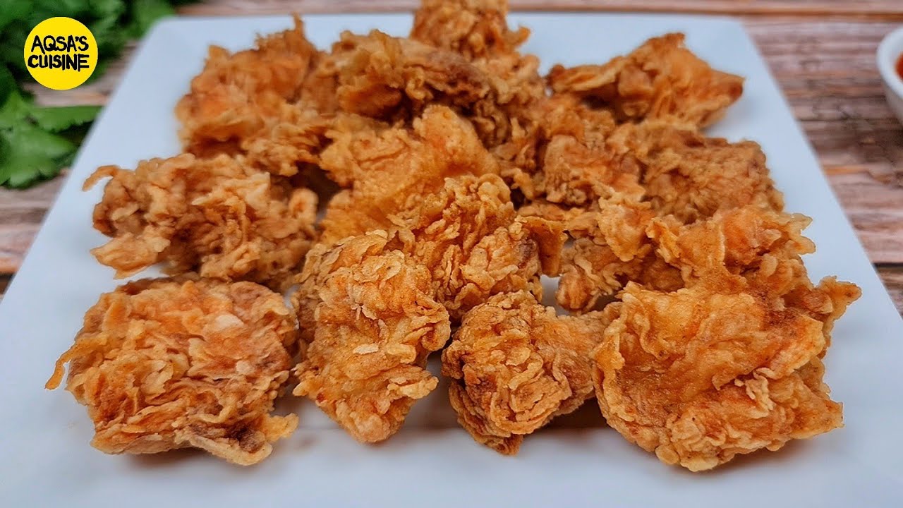 Crispy Chicken Tenders KFC Style Recipe by Aqsa's Cuisine | Tender Pops ...