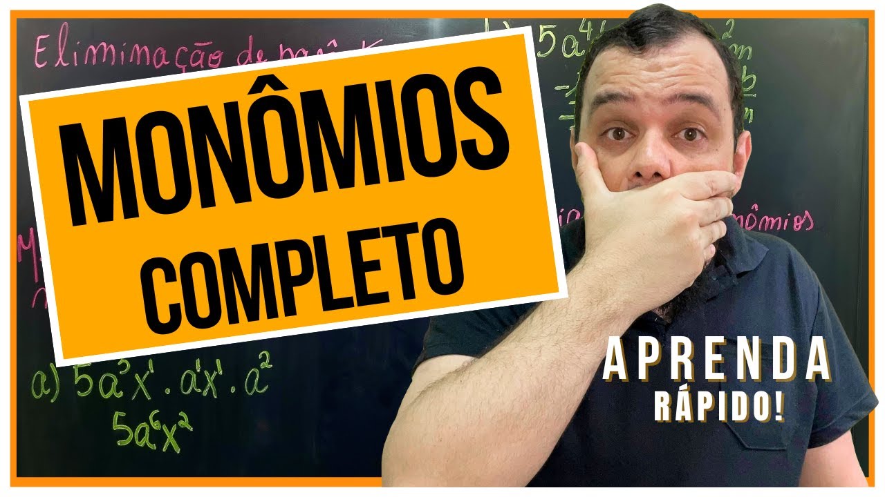 O QUE É MONÔMIO? COMO SE RESOLVE UM MONÔMIO? APRENDA JÁ! - YouTube